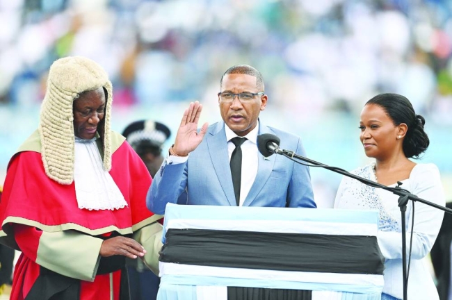 Botswana’s new president hails ‘new dawn’ at inauguration - Gulf Times