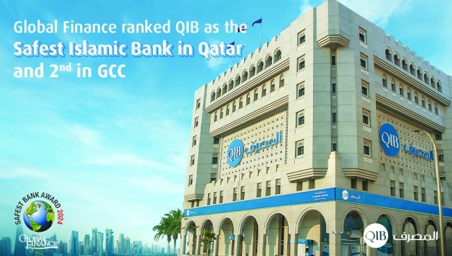QIB recognised as Safest Islamic Bank in Qatar and 2nd in GCC by Global ...