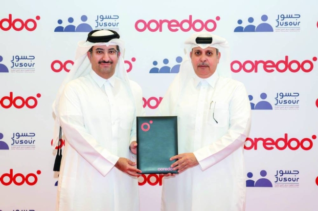 Ooredoo Qatar, Jusour partner to enhance workforce - Gulf Times