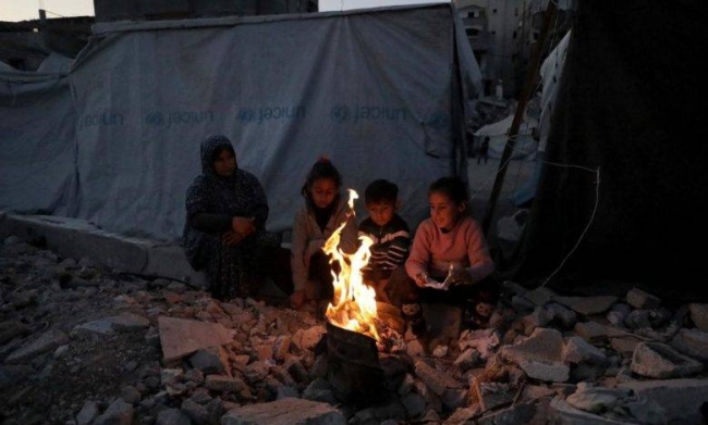 Gazans in displaced camps face harsh winter after Israeli devastation ...