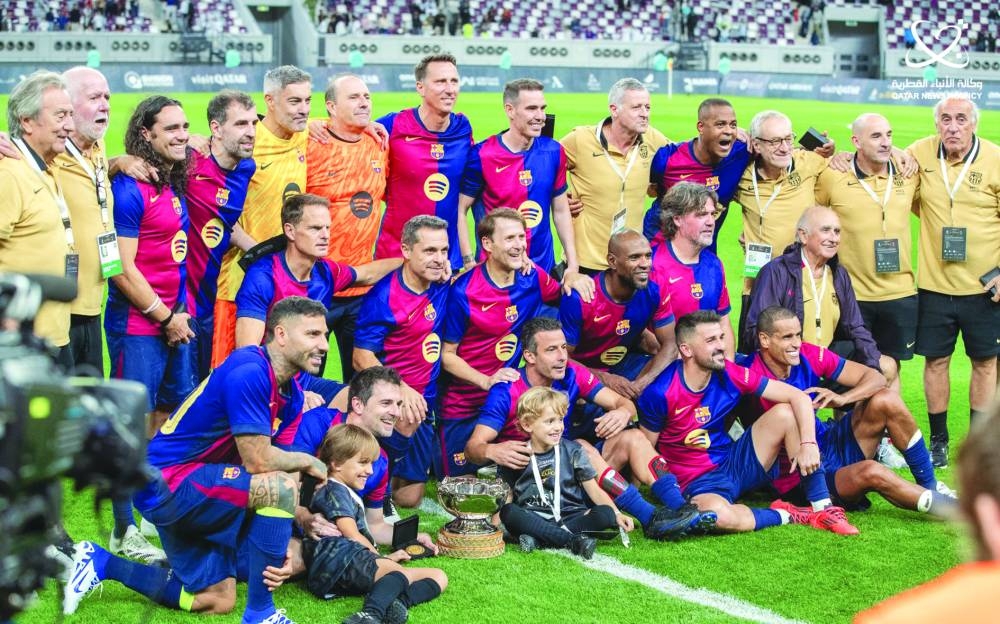 Barcelona beat Real in legends El Clasico - Gulf Times