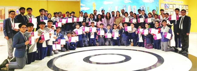 DPS Monarch excels at world mathematics team championship - Gulf Times