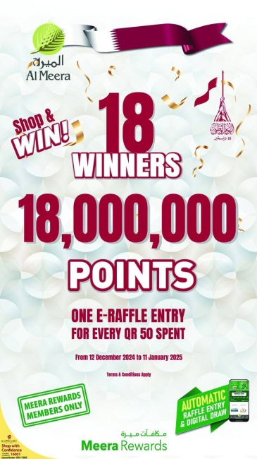 Al Meera celebrates Qatar National Day with exciting offers, 18mn ...