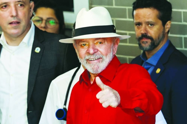 Lula returns to regular duties after head surgery - Gulf Times