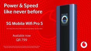 Vodafone Qatar announces launch of all-new brovi 5G Mobile WiFi Pro 5 ...