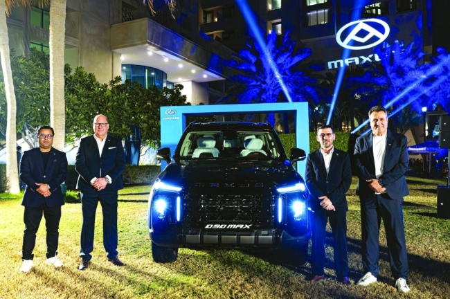 Auto Class Cars launches the Maxus D90 Max in Qatar - Gulf Times