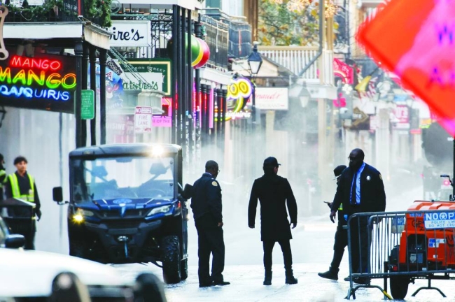 New Orleans attack suspect acted alone, backed IS: FBI - Gulf Times