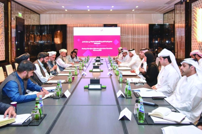 Qatar-Afghanistan Joint Labour Committee meeting held in Doha - Gulf Times