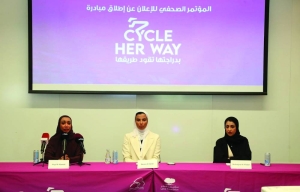 Qatar Foundation, QCTF launch ‘Cycle Her Way’ initiative - Gulf Times