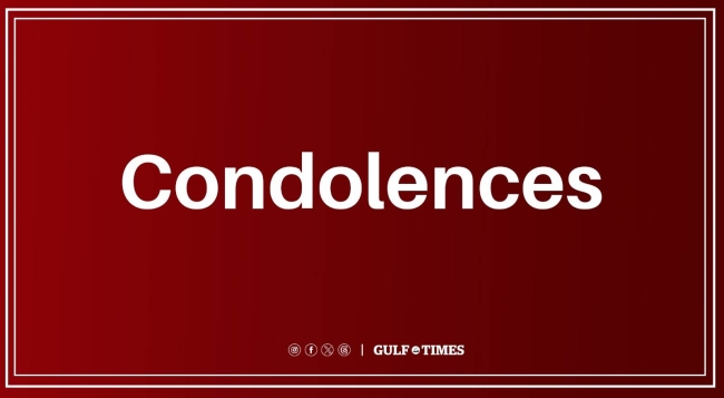 Amir condoles with Saudi king - Gulf Times