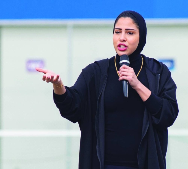 Qatari athlete inspires Doha College students - Gulf Times