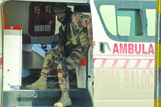 Pakistan train attack survivors ‘crouched for hours’ to survive - Gulf ...