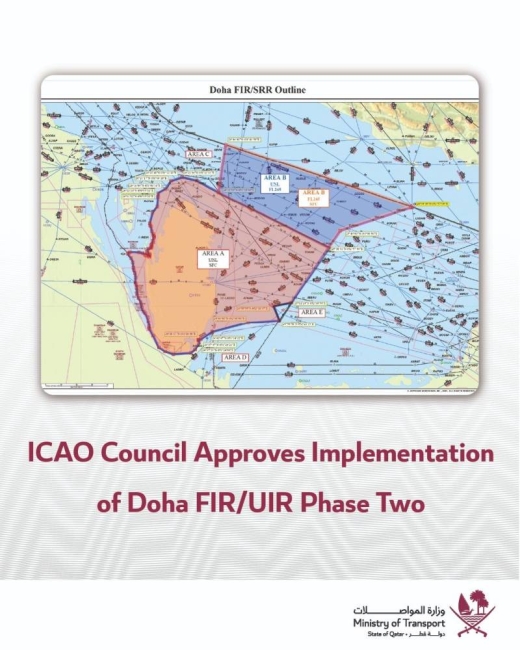 ICAO Council approves implementation of Doha FIR/UIR Phase Two - Gulf Times