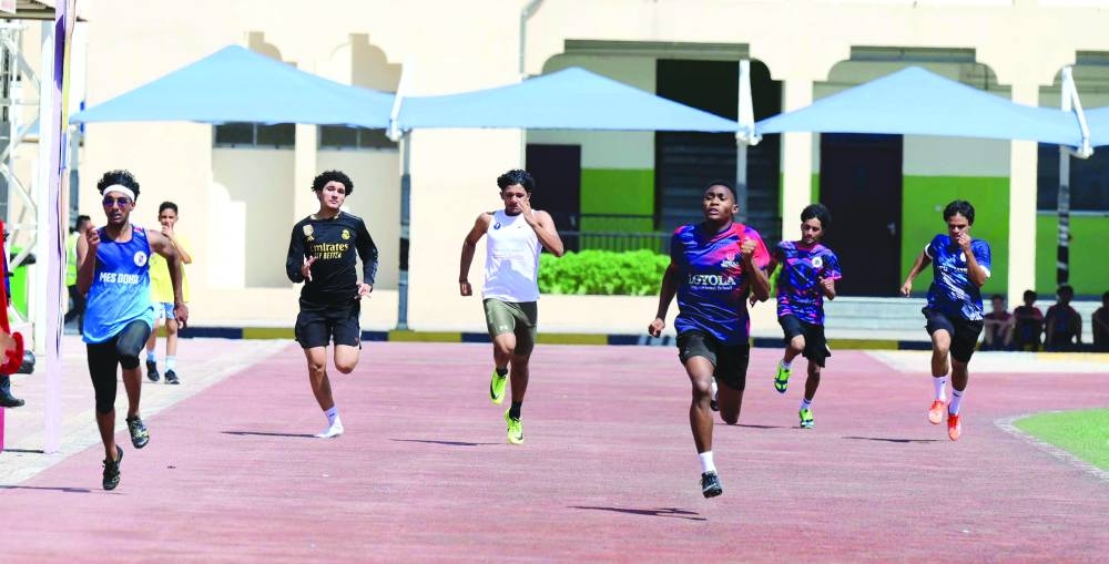CBSE Qatar Cluster Athletic Meet opens - Gulf Times
