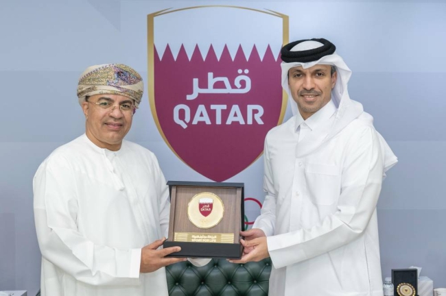 QOC Secretary General meets with Oman NOC Secretary General - Gulf Times