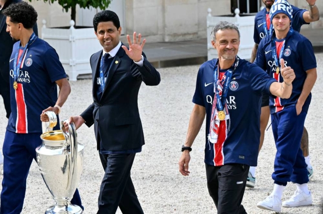 European champions PSG land back in Paris ahead of victory parade ...