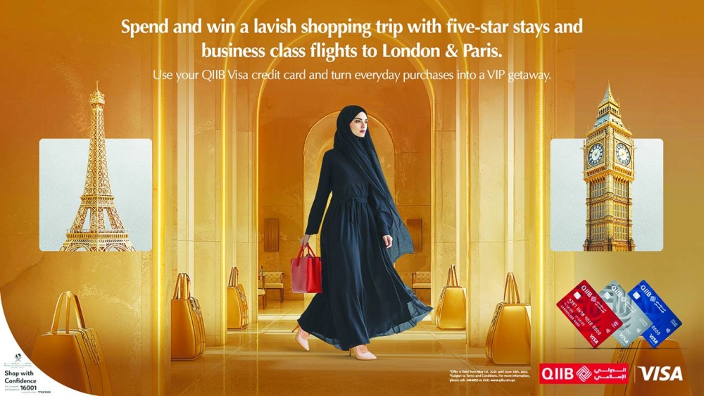 QIIB names winners of the ‘Luxury Shopping Trip’ campaign in collaboration with Visa - Gulf Times
