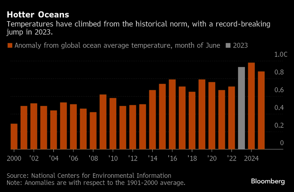‘Unprecedented’ ocean heat waves suggest climate tipping point - Gulf Times