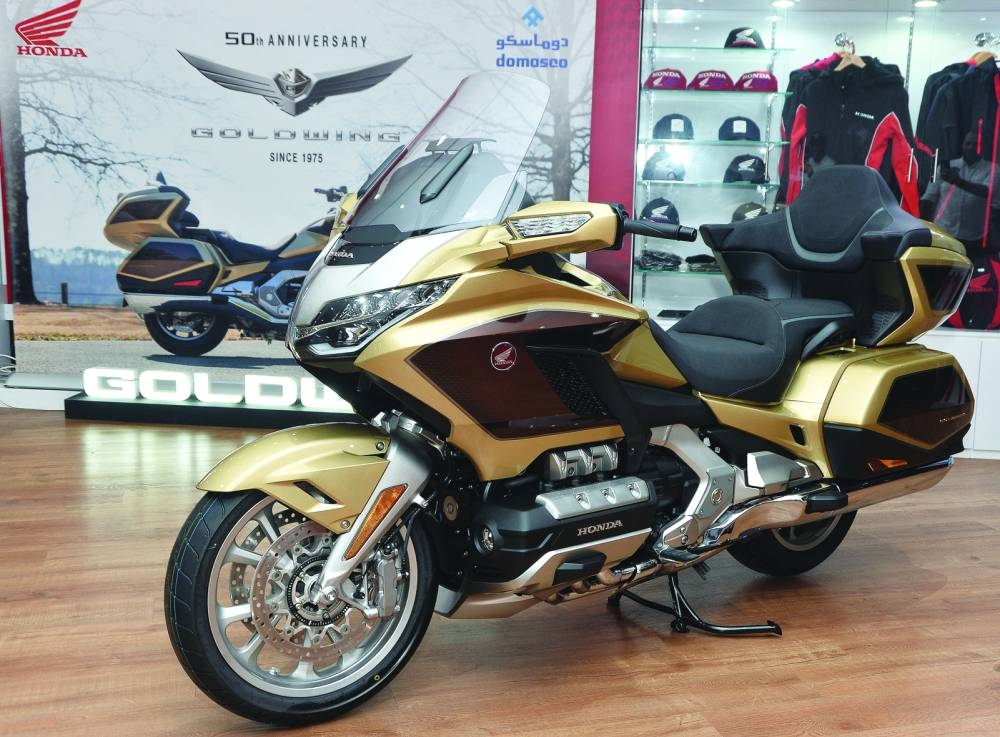 Domasco unveils Honda Goldwing 50th-Anniversary edition at showroom ...