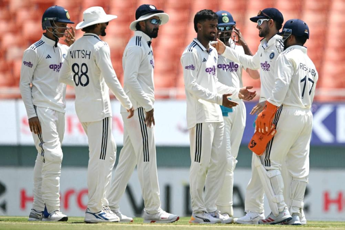 Suthar stars on debut as India crush Afghanistan in biggest Test ...