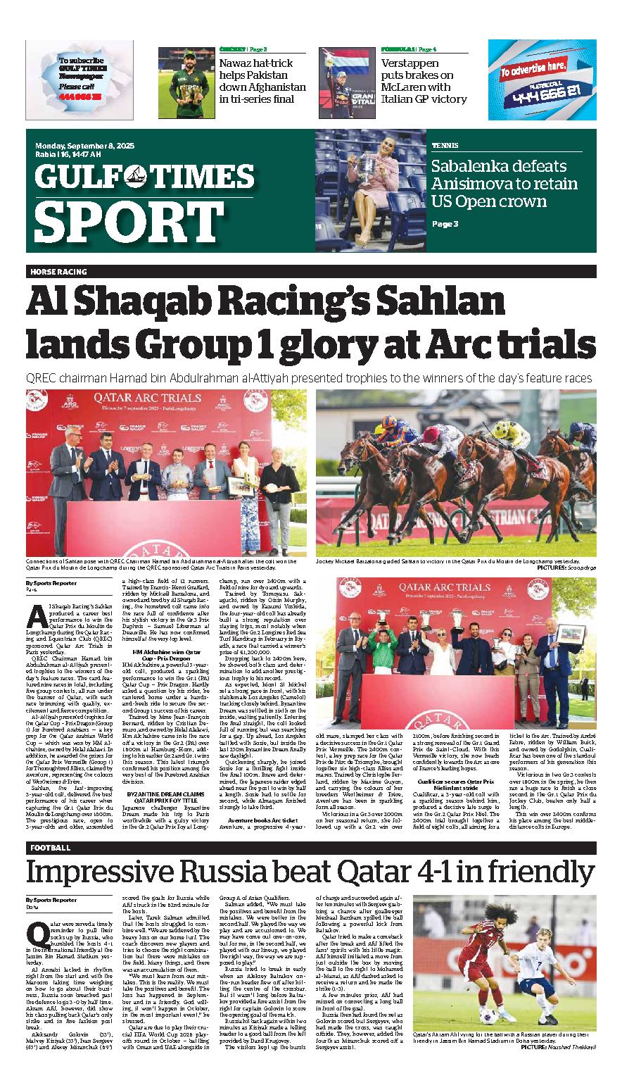 pdfs - Gulf Times