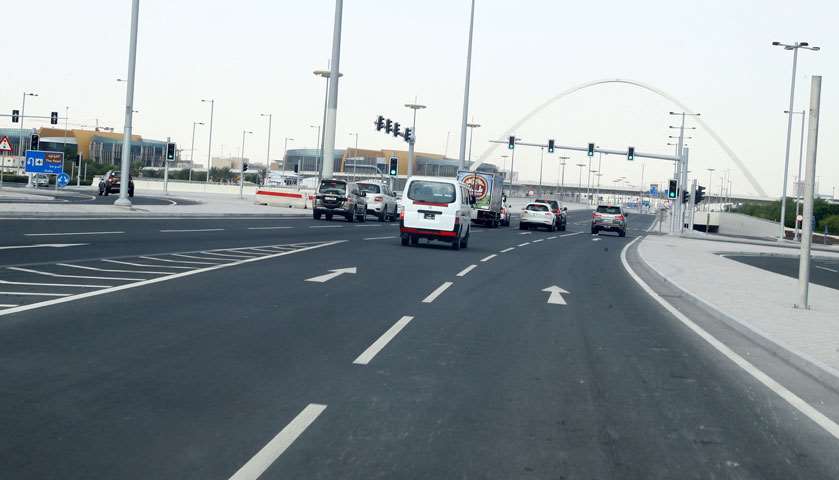 Newly developed roads, Lusail area, Doha, Qatar. PICTURES - Jayan Orma ...