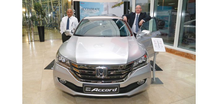 Domasco launches all-new 2015 Honda Accord in Qatar - Gulf Times