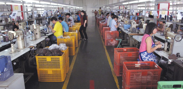 China, eurozone factory output dives in August - Gulf Times