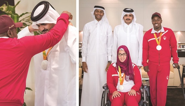 Sheikh Joaan meets Qatar’s Olympic and Paralympic medallists - Gulf Times