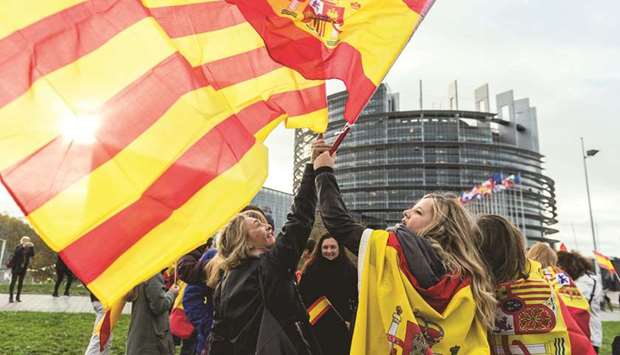 Spain pressures Catalan rebels amid civil resistance threats - Gulf Times