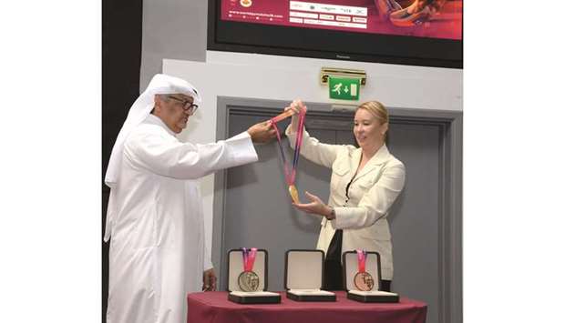 Top gymnasts to compete for unique handmade medals - Gulf Times