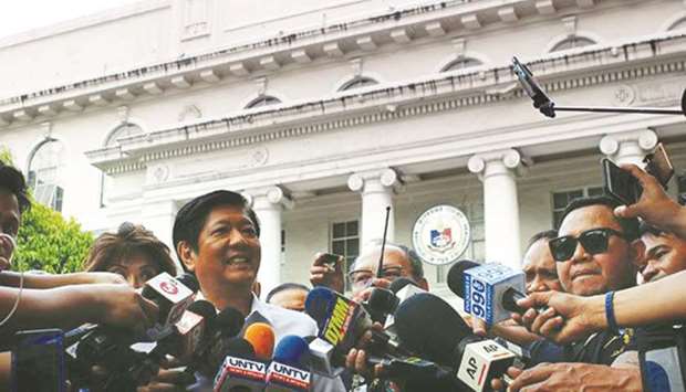 Top court to vote on draft ruling seeking dismissal of Marcos case ...