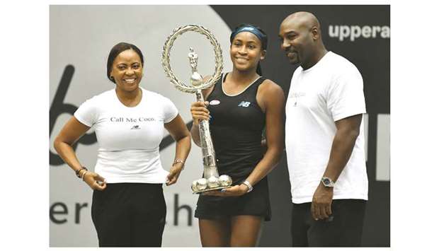 American Gauff wins first WTA title at age 15 - Gulf Times
