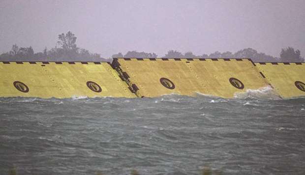 Flood barrier finally holds the waters back for fragile Venice - Gulf Times
