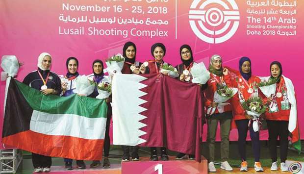 Qatar shooters on gold spree at Arab event - Gulf Times