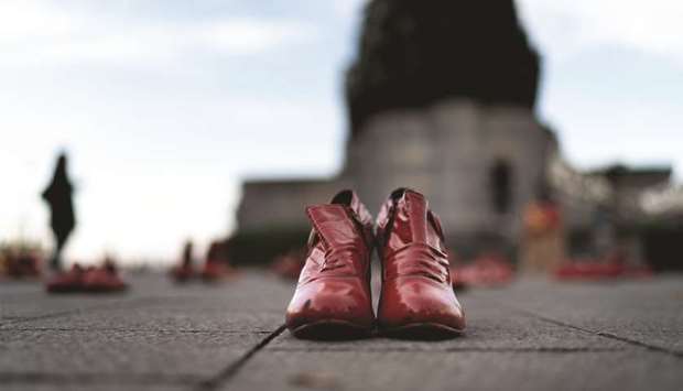 10,000 march in Brussels to protest gender violence - Gulf Times