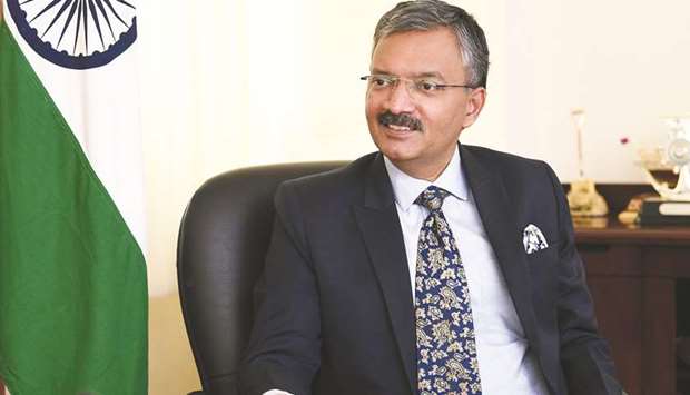 Indian ambassador lauds Amir's visionary leadership - Gulf Times
