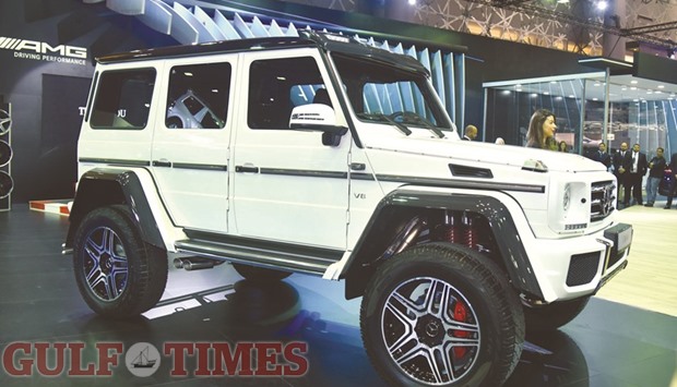 New Mercedes models galore at NBK pavilion - Gulf Times