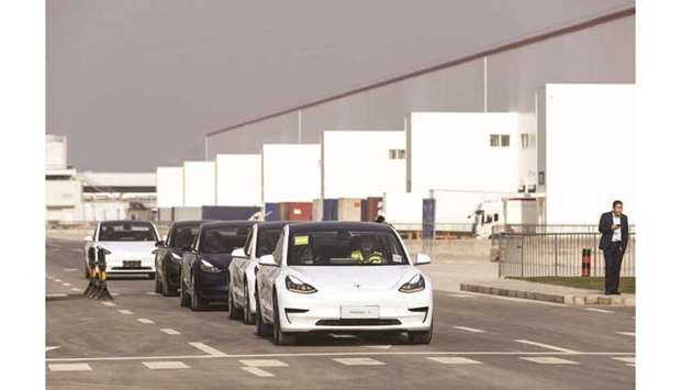 Tesla is seeking first mover advantage as global rivals eye China ...