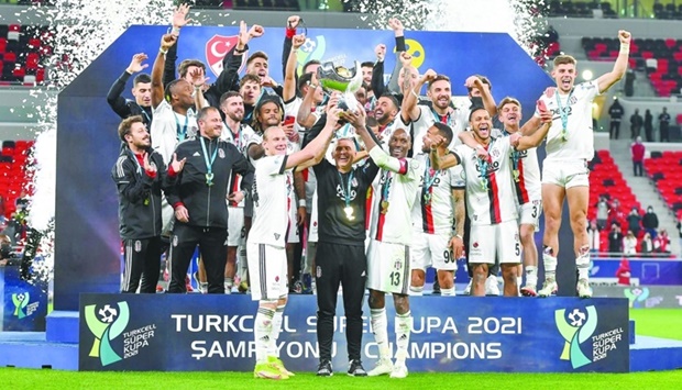 Besiktas claim Turkish Super Cup after shootout win over Antalyaspor ...