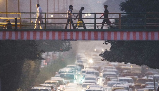Delhi set for trial launch of car ban in bid to cut smog - Gulf Times