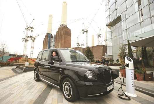 Black cab turns green as all-new electric London taxi launches - Gulf Times