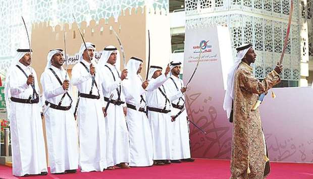 Qatari traditions on display at Kahramaa celebrations - Gulf Times