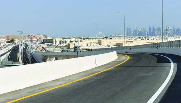 Ashghal to open highest and seventh bridge at Umm Lekhba Interchange ...
