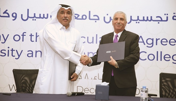 Community College and Lusail University sign articulation agreement ...
