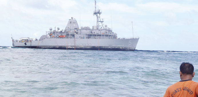 US Navy ship ‘damages 1,000 square metres of coral reef’ - Gulf Times