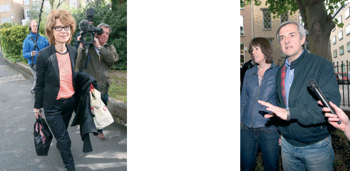 Fallen minister and former wife released from prison - Gulf Times