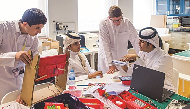 Qatari students design solutions and apps - Gulf Times