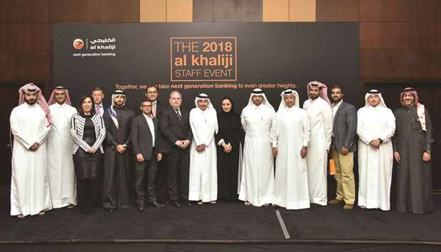 Al Khaliji fetes long-serving and outstanding employees - Gulf Times