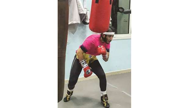 Qatari boxer Sheikh Fahad prepares for his 14th bout - Gulf Times